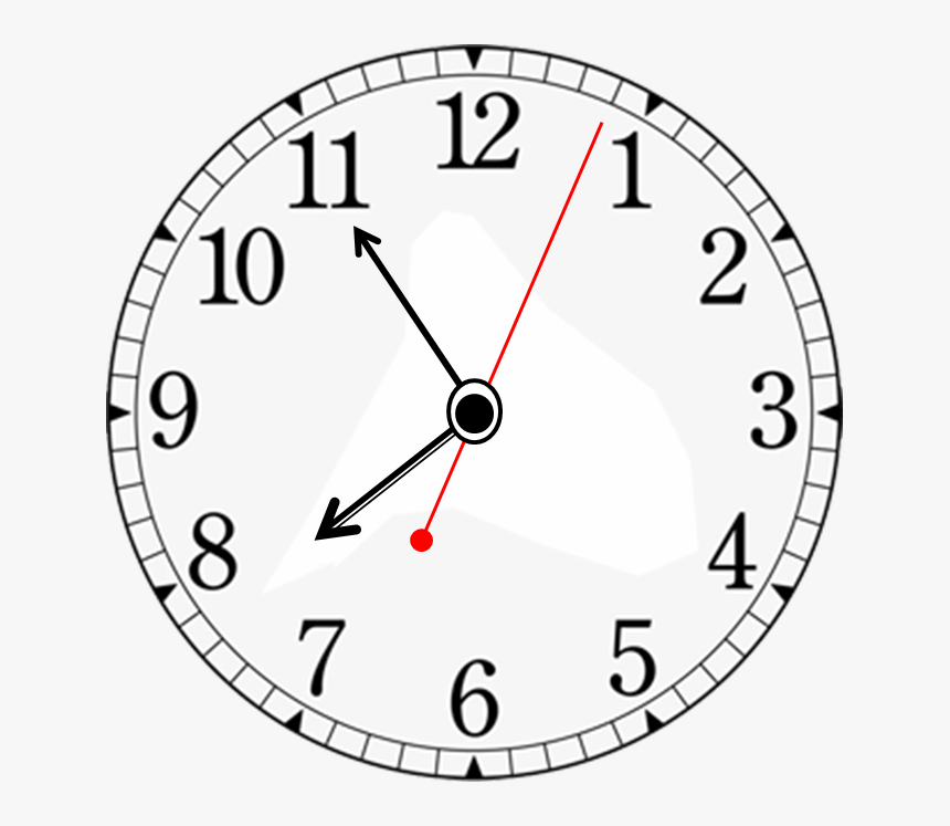 Clock Face Line Drawing, HD Png Download , Transparent Png Image - PNGitem