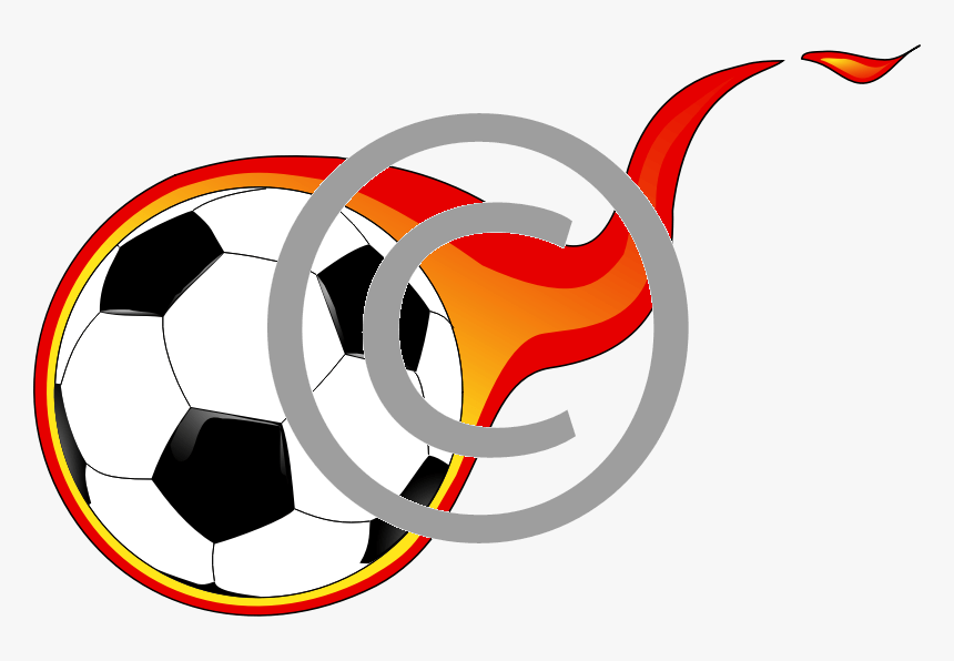 Soccer Ball On Fire Clipart, HD Png Download , Transparent Png Image ...