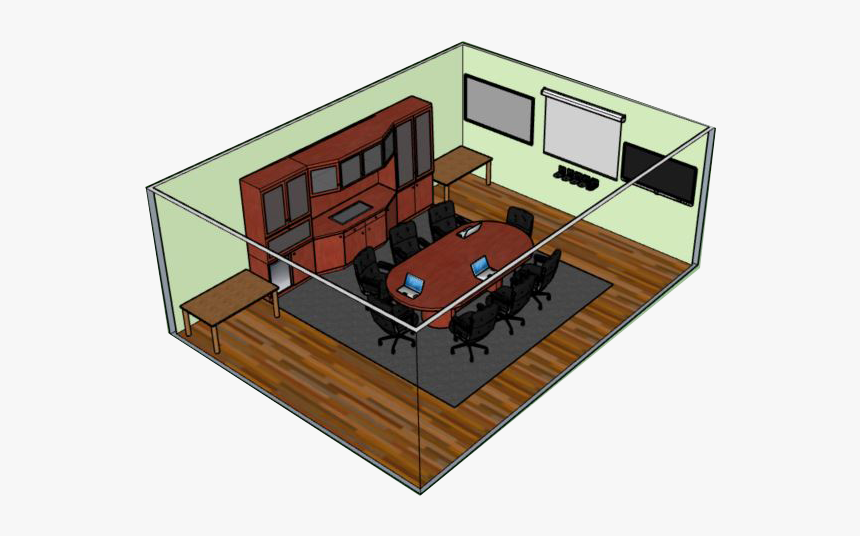 3d Room Diagram, HD Png Download , Transparent Png Image - PNGitem