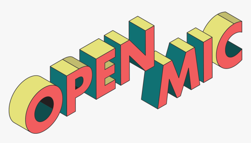 Open Mic Logo - Open Mic Font Png, Transparent Png , Transparent Png ...