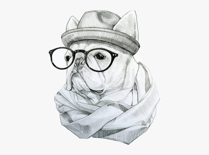 Drawing Dog, HD Png Download , Transparent Png Image - PNGitem