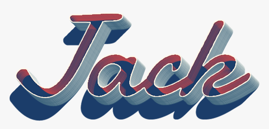 Jack 3d Letter Png Name - Calligraphy, Transparent Png , Transparent ...