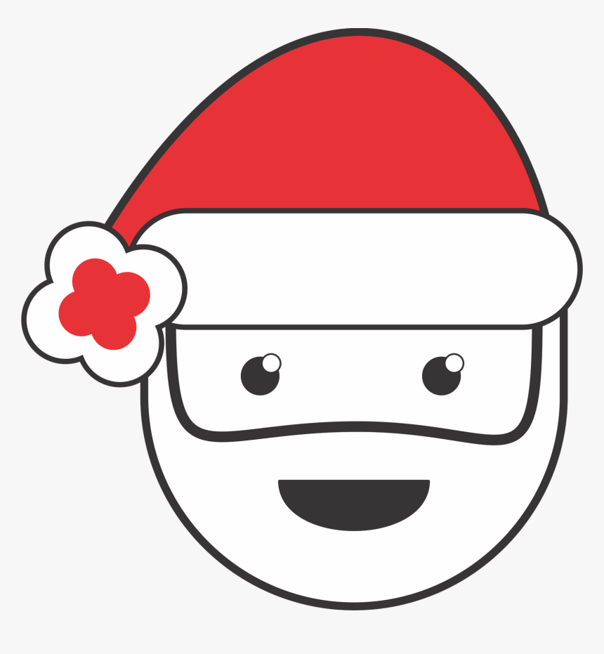 Transparent Santa Claus Face Png - Christmas Day, Png Download ...
