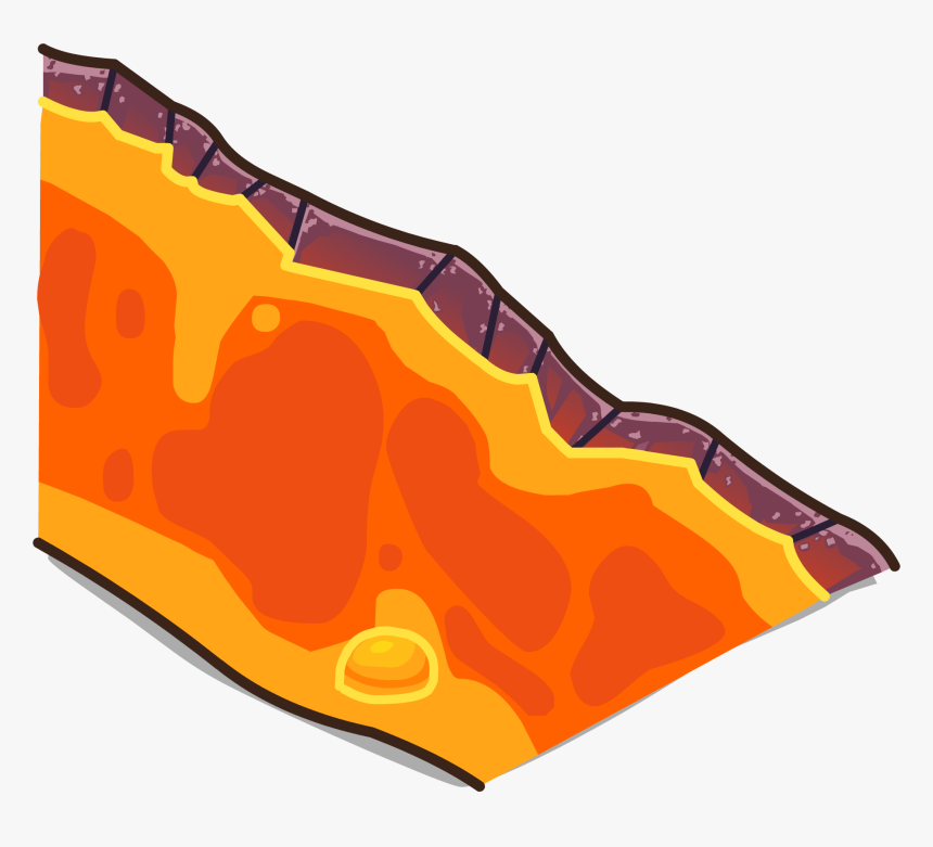Lava Flow Sprite - Illustration, HD Png Download , Transparent Png ...