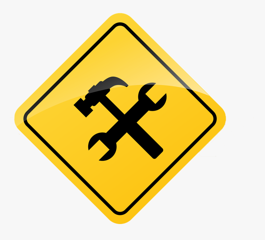 Maintenance - Under Construction Banner Png, Transparent Png ...