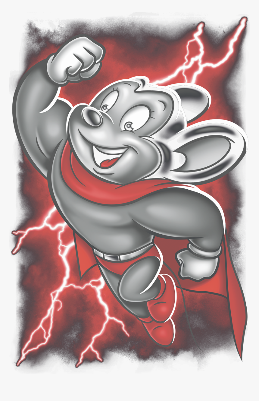 Transparent Mighty Mouse Clipart - Cartoon, HD Png Download ...
