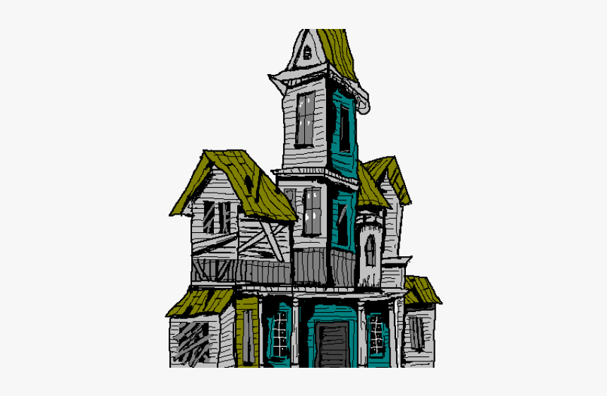 Haunted School Clipart