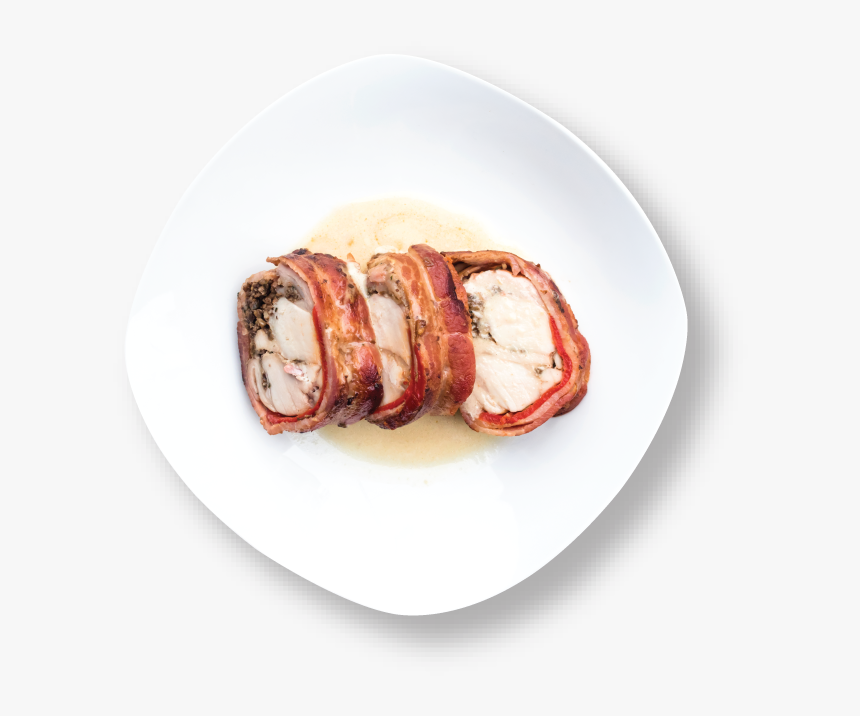 Rabbit Wrapped In Bacon - Dish, HD Png Download , Transparent Png Image ...