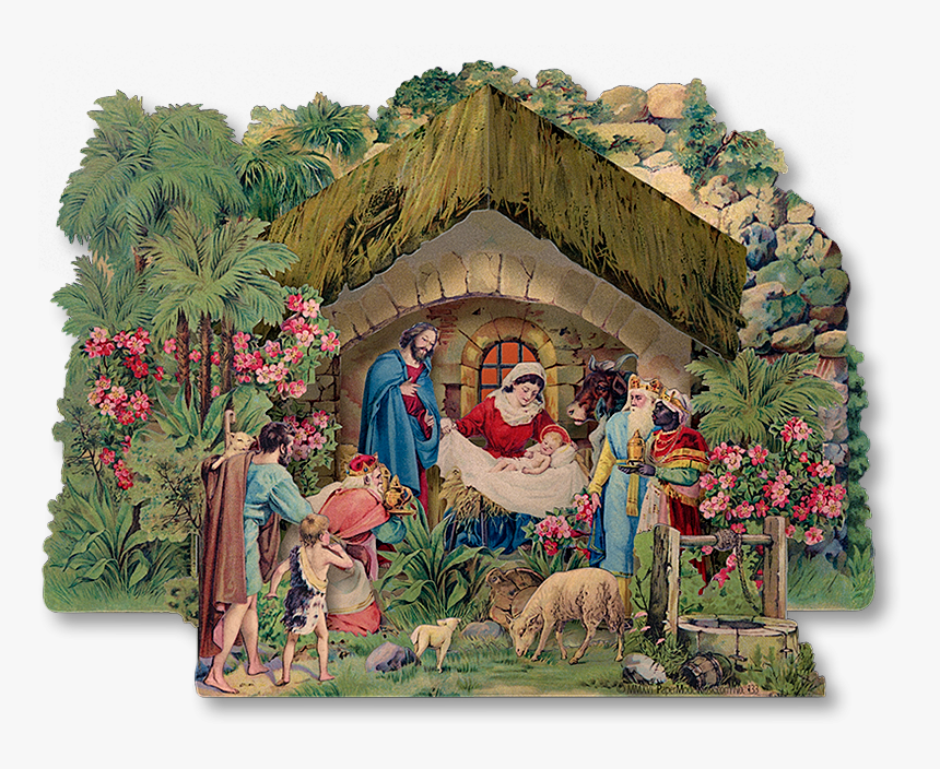 Manger Scene Png, Transparent Png , Transparent Png Image - PNGitem