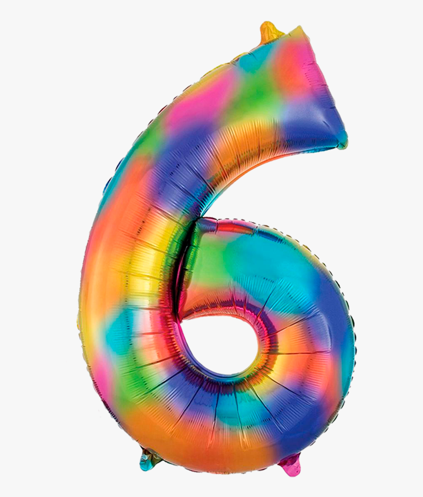 Number 6 Balloon, HD Png Download , Transparent Png Image - PNGitem