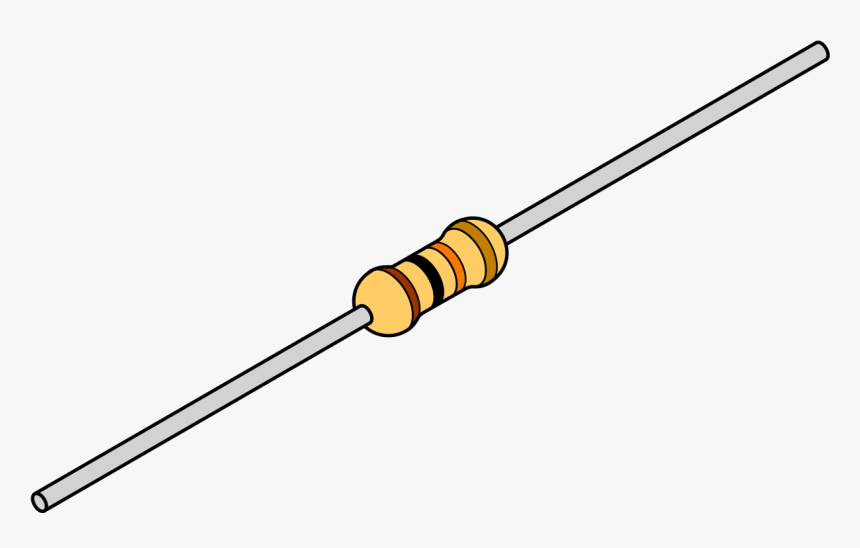 Resistor Png - Drawing Of A Resistor, Transparent Png , Transparent Png ...