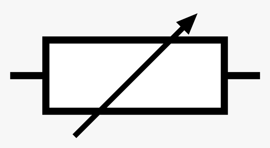 Circuit Symbol Variable Resistor, HD Png Download , Transparent Png ...