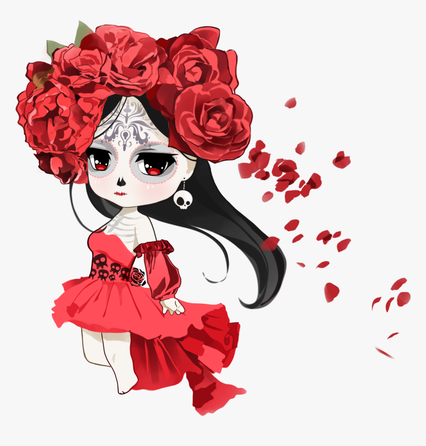 Catrina Anime, HD Png Download , Transparent Png Image - PNGitem