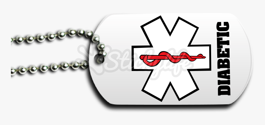 Diabetic Dog Tag Front, HD Png Download , Transparent Png Image - PNGitem