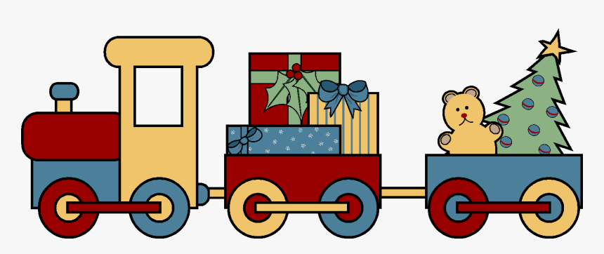 Christmas Train Clip Art