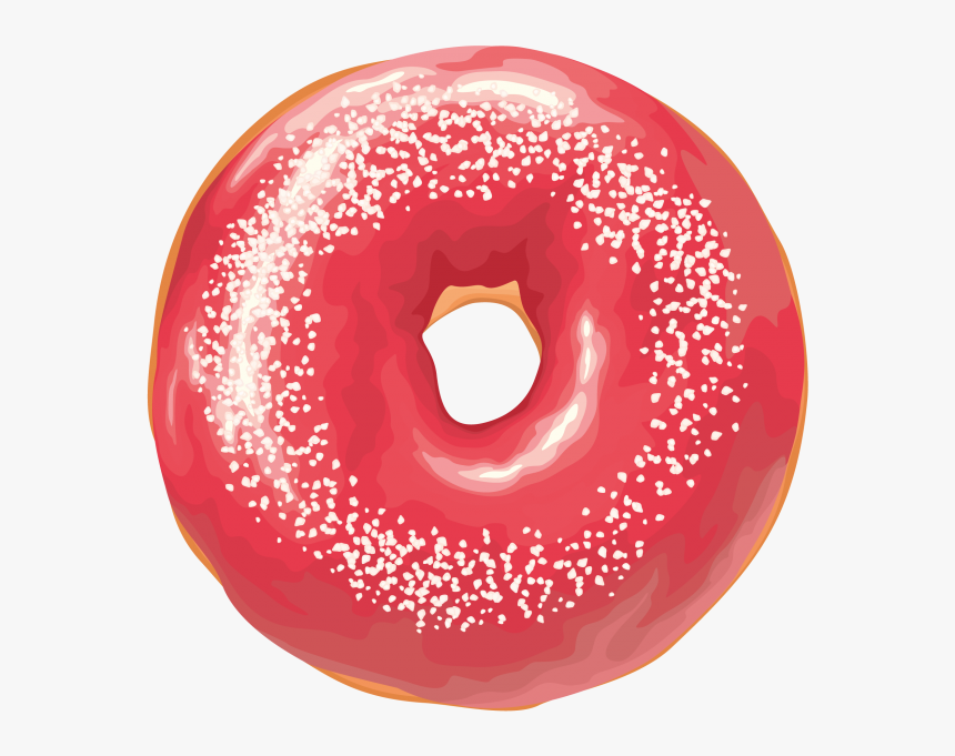 Pink Donut Png