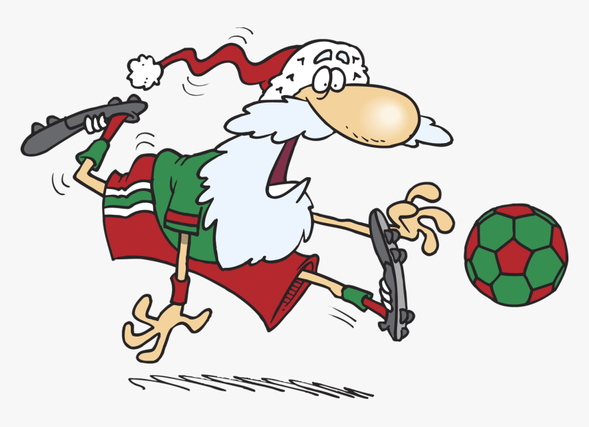 Friends Clipart Soccer - Merry Christmas Soccer, HD Png Download ...