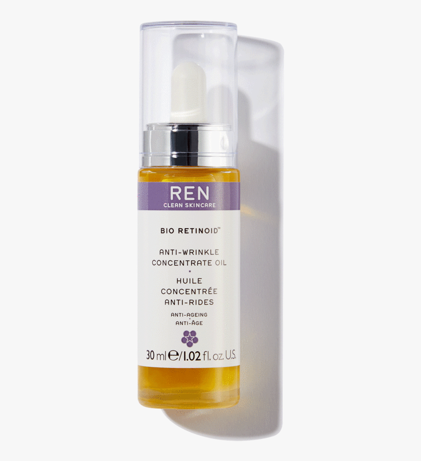 Ren Bio Retinoid Anti Wrinkle Concentrate Oil, HD Png Download ...