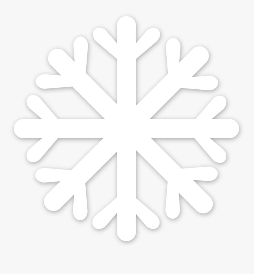 Simple Snowflake Silhouette, HD Png Download , Transparent Png Image ...