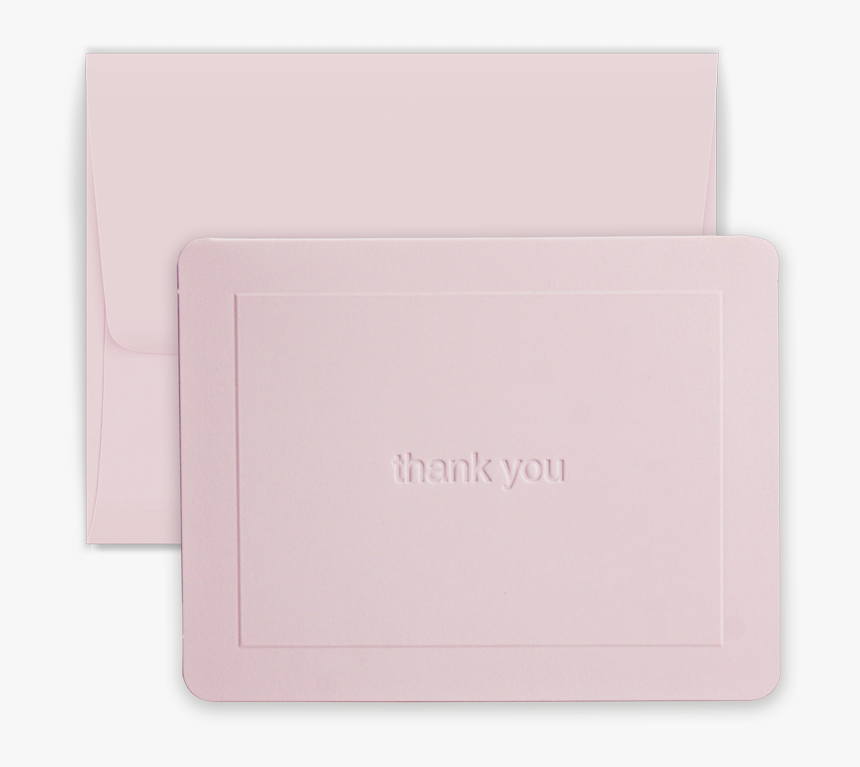Pink Thank You Note, HD Png Download , Transparent Png Image - PNGitem