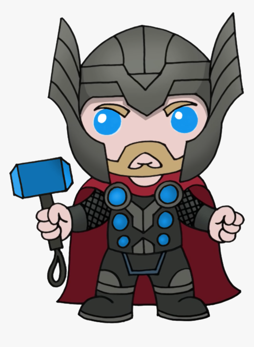 Chibi Superhero Characters, HD Png Download , Transparent Png Image ...