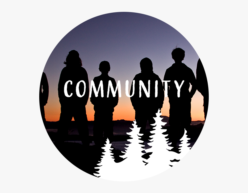 Communitybutton - Silhouette, HD Png Download , Transparent Png Image ...
