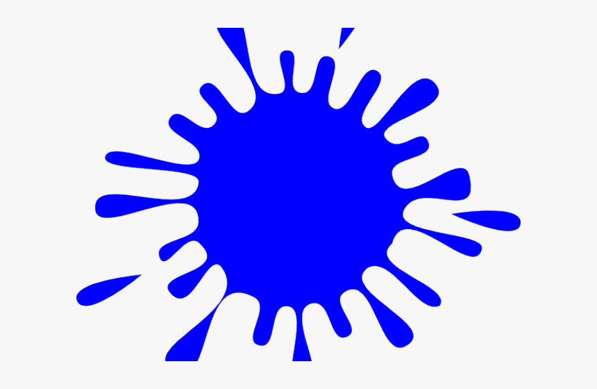 Huge Freebie Download - Blue Paint Splatter Png, Transparent Png ...