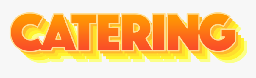 Catering-lettering - Graphic Design, HD Png Download , Transparent Png ...