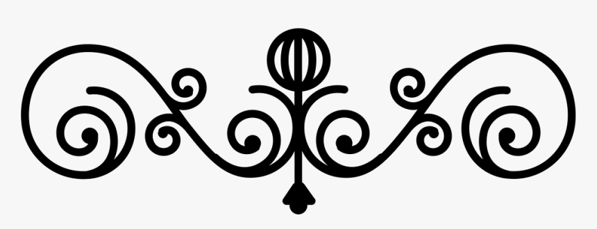 Spirals Of Vines - Curve Design, HD Png Download , Transparent Png ...