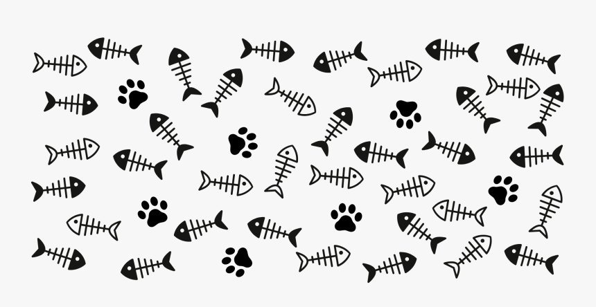 Paws And Fish Art, HD Png Download , Transparent Png Image - PNGitem