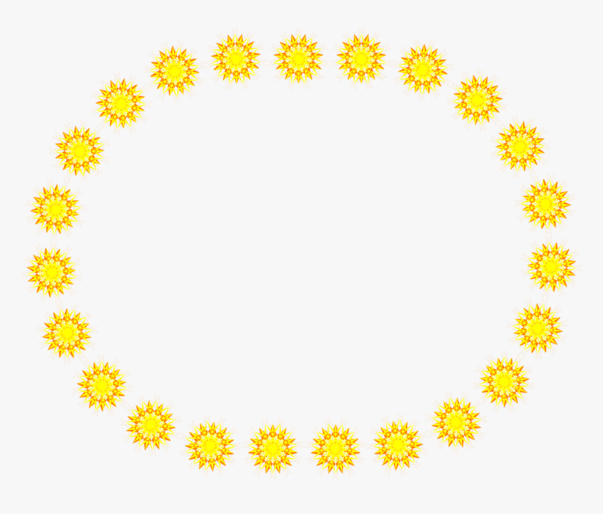 Transparent Yellow Sun Png - Transparent Sun Frame, Png Download ...