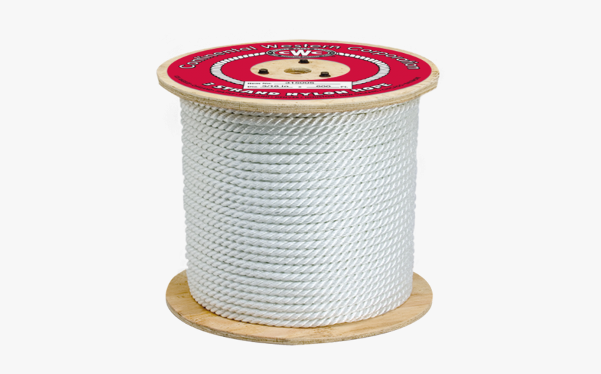 3 Strand Nylon Rope 3/16 In - Wire, HD Png Download , Transparent Png ...