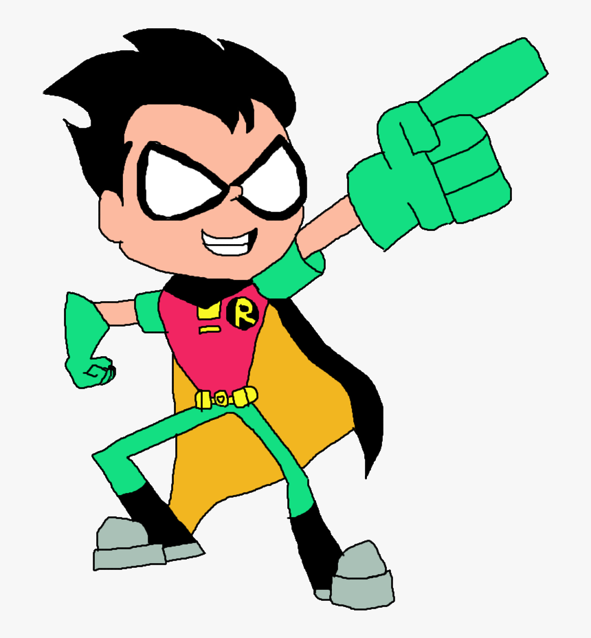 Robin From Teen Titans Go, HD Png Download , Transparent Png Image ...