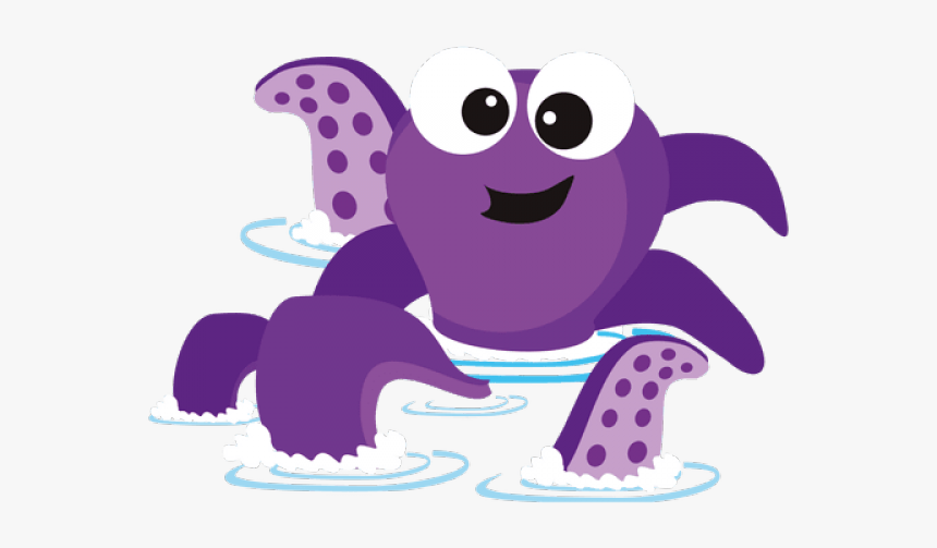 Octopus Cartoon Pictures - Cartoon Octopus No Background, HD Png ...