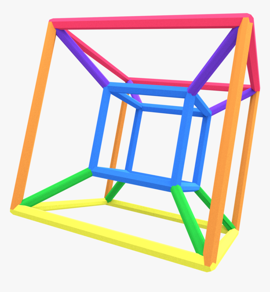 Hypercube Perspective, HD Png Download , Transparent Png Image - PNGitem