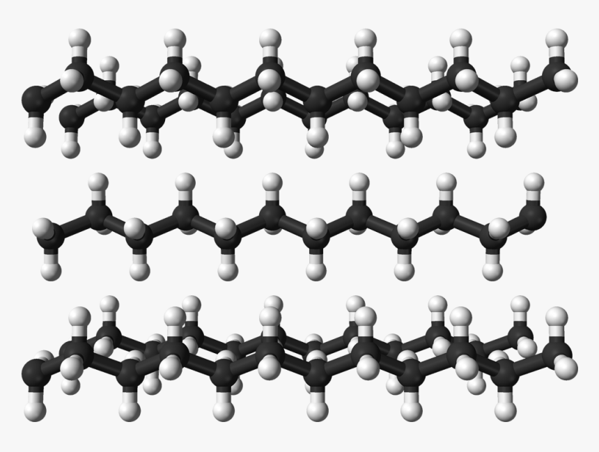 Polyethylene Xtal Packing 3d Balls Perspective - High Density ...