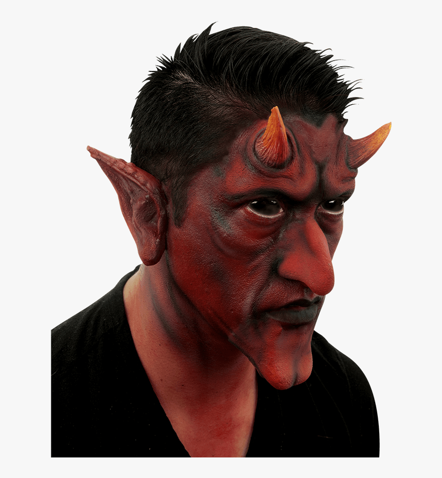 Red Devil Ears Latex Appliance - Devil Horns, HD Png Download ...
