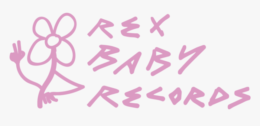 Rexbaby Rex Logo Pink - Calligraphy, HD Png Download , Transparent Png ...