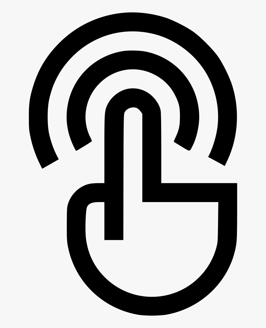 Touch Gesture Wifi Finger Ui - Sign, HD Png Download , Transparent Png ...