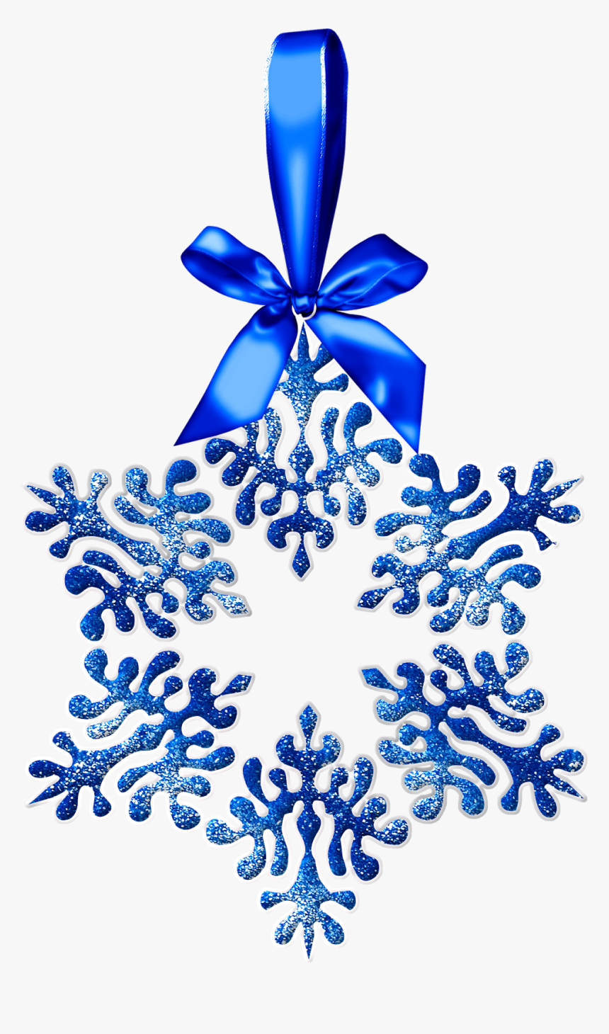 Christmas Snowflake Ornament Clipart, HD Png Download , Transparent Png ...