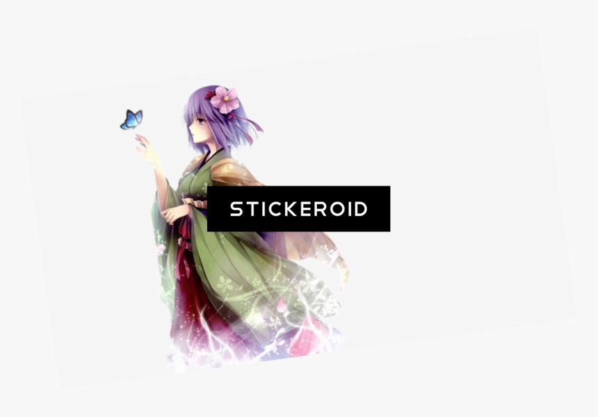 Anime Girl No Background Png , Png Download - Png Anime With ...