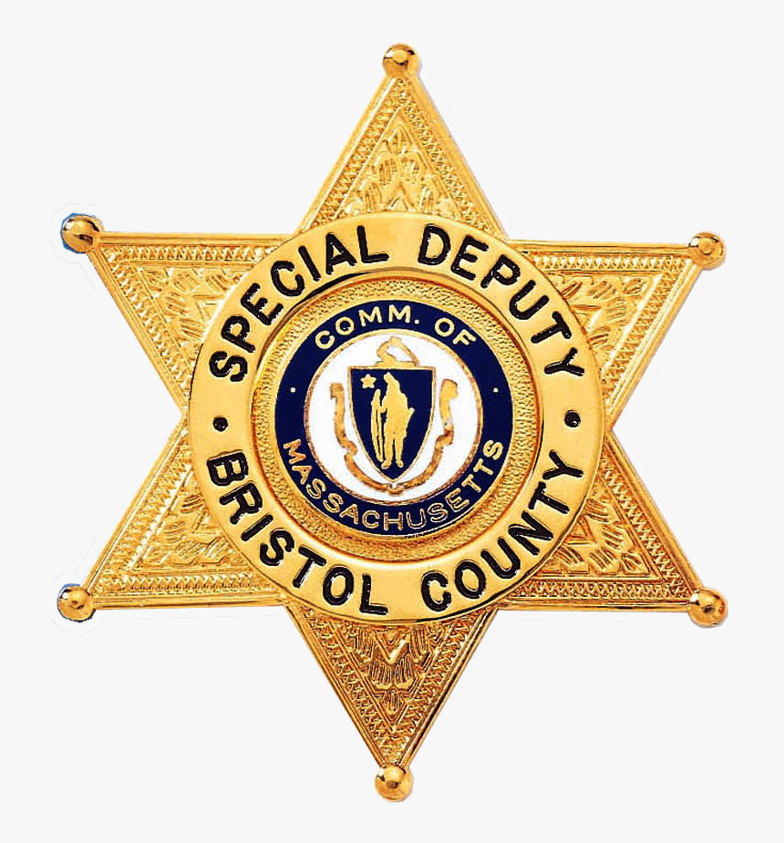 Six Point Star Badge With Circular Panel - Badge, HD Png Download ...