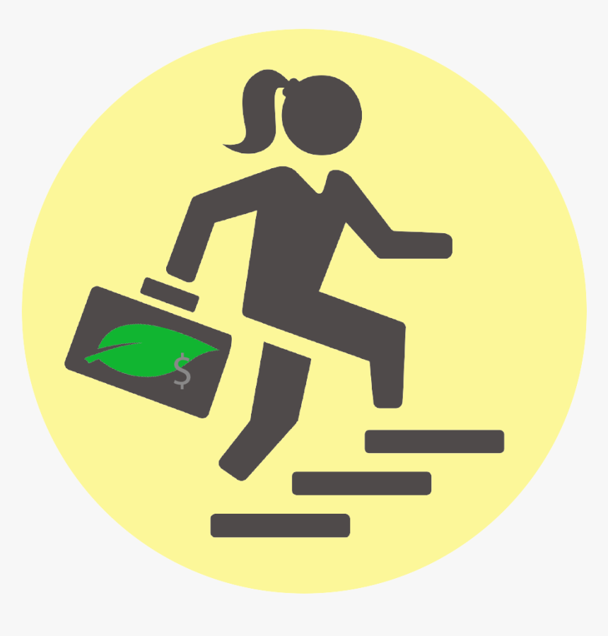 Female Career Progression Icon, HD Png Download , Transparent Png Image ...