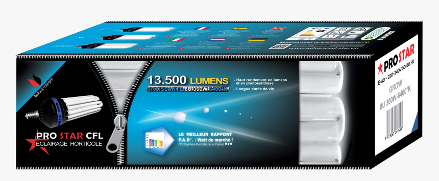 Cfl 65w Growing Prostar - Pro Star Cfl, HD Png Download , Transparent ...