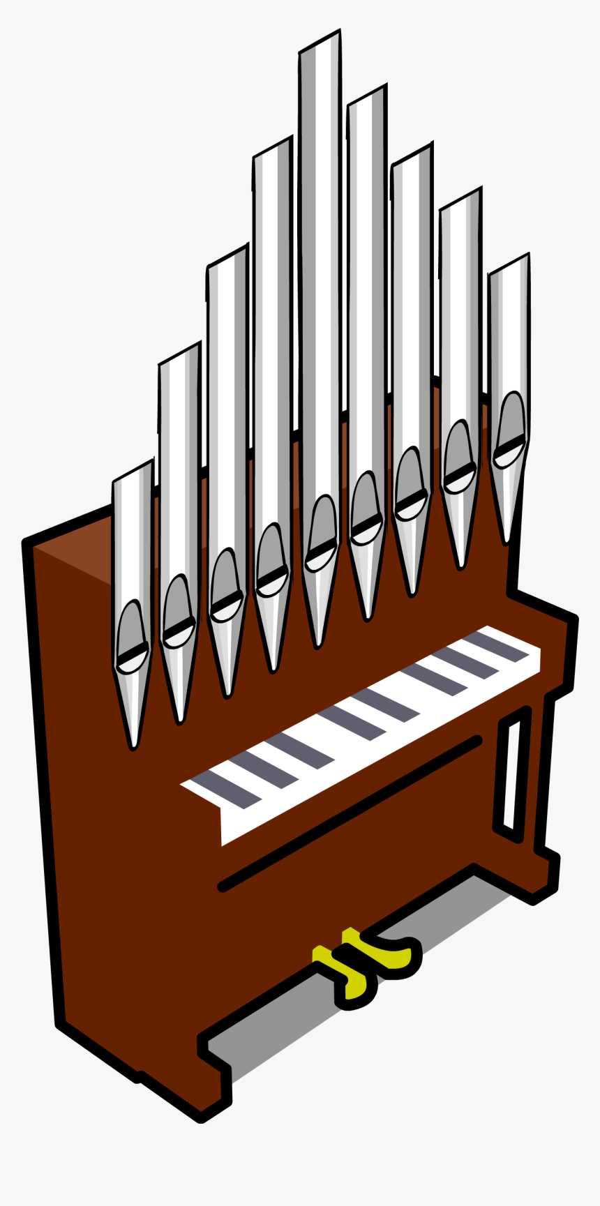 Keyboard Clipart Organ - Free Clip Art Piano, HD Png Download ...