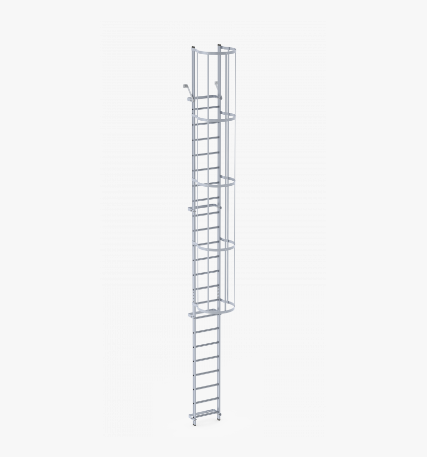 Everest Hoop Ladder Access Ladder With Safety Cage - Hoop Ladder, HD ...