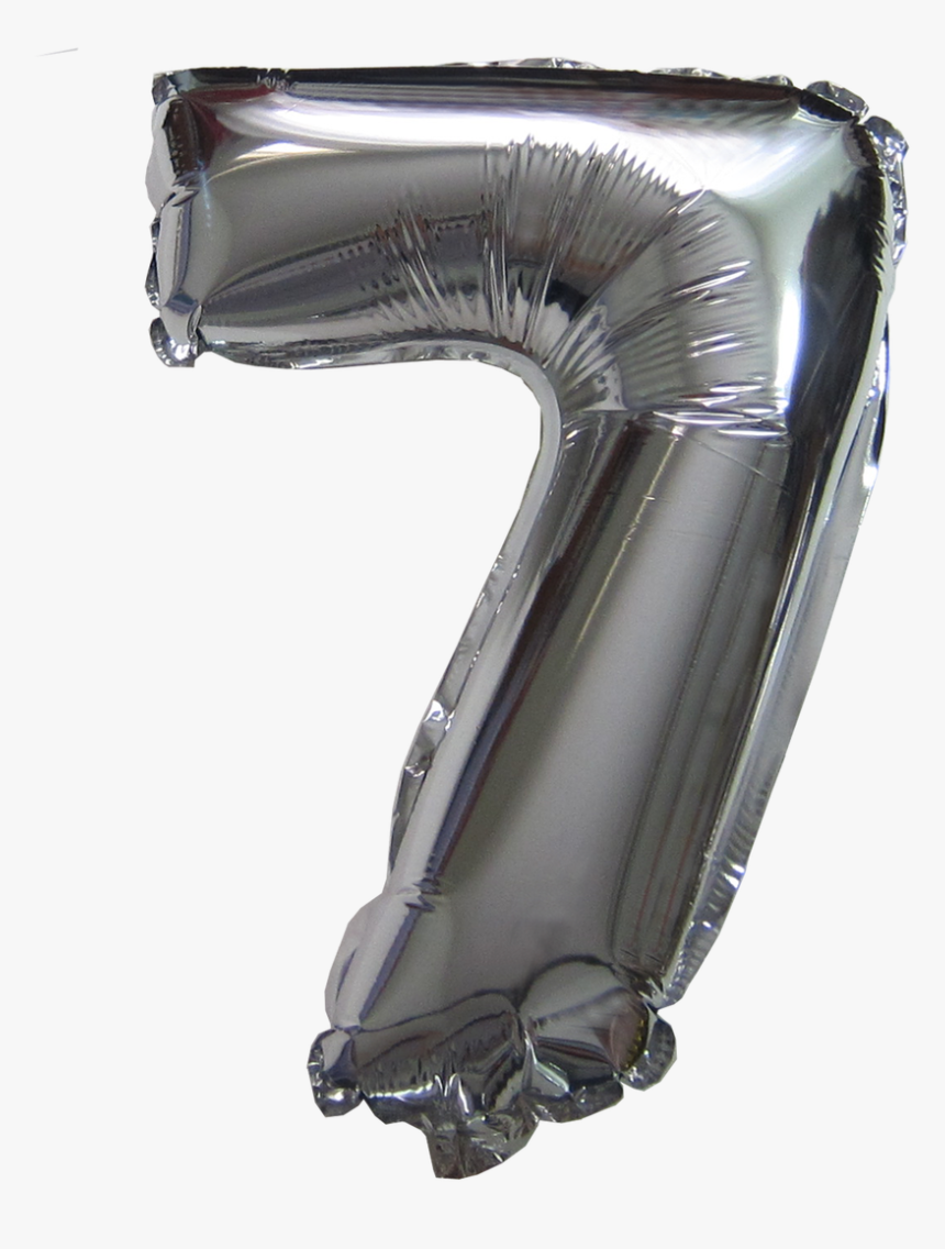 Number Balloons - Number 7 Balloon Png, Transparent Png , Transparent ...