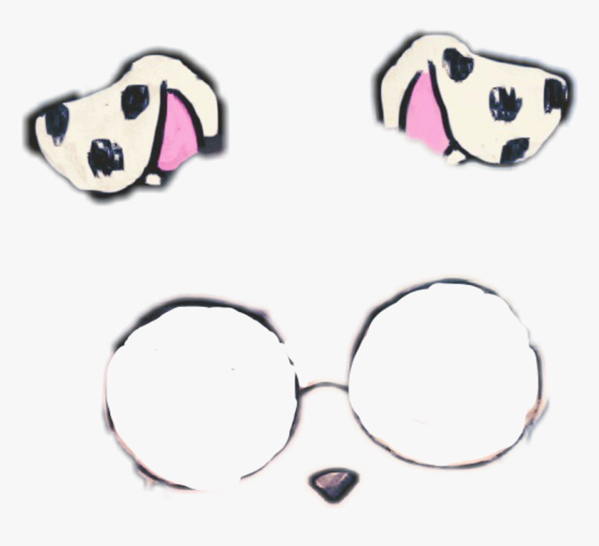 Transparent Dog Ears Clipart - Snapchat Glasses Filter Png, Png ...