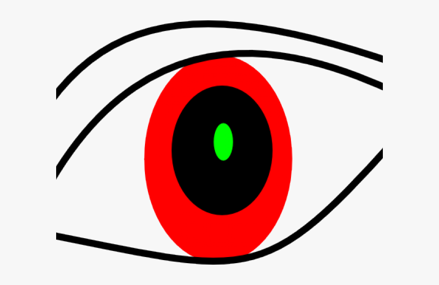 Red Eyes Clipart Shot - Circle, HD Png Download , Transparent Png Image ...