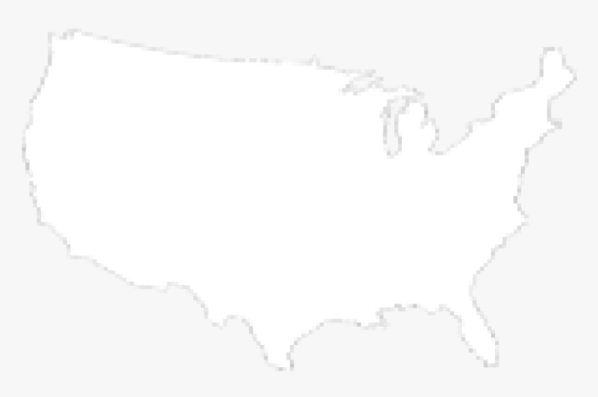 Usa-outline - Tello Wireless Coverage Map, HD Png Download ...